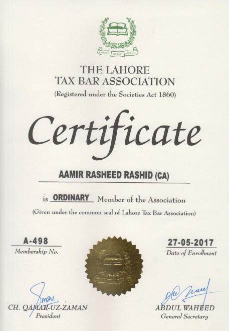 AAMIR RASHEED RASHID